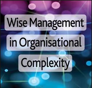 Wise Management in Organizational Complexity